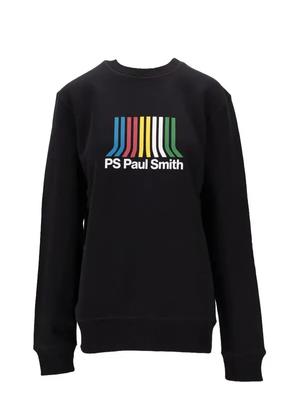 Paul Smith Regular Fit Striped Sweatshirt - Black