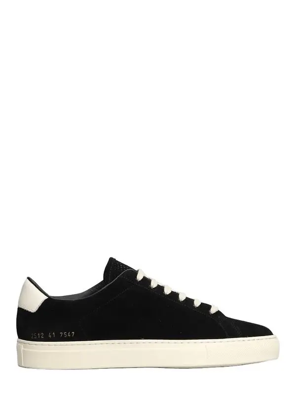 COMMON PROJECTS Retro Vintage Sneakers - Black