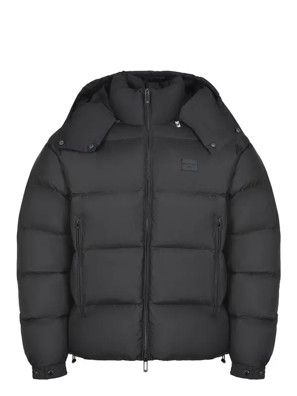 Emporio Armani Down Jacket - Black