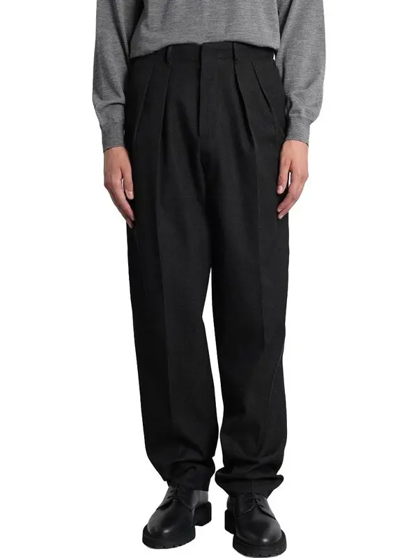 PT TORINO Su94 Carrot Fit Trousers - Black
