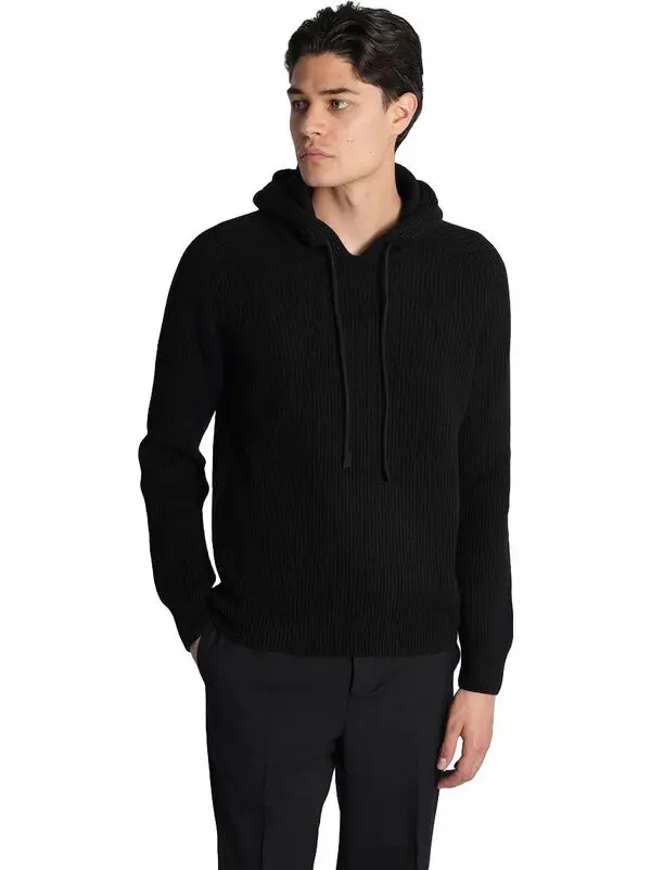 Tagliatore Hunter Sweatshirt - Black