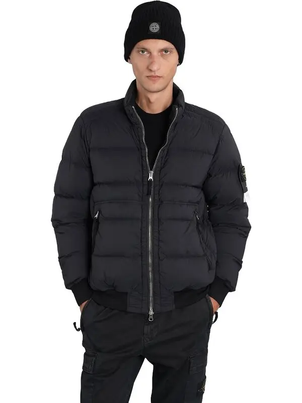 Stone Island Puffer Jacket - Black