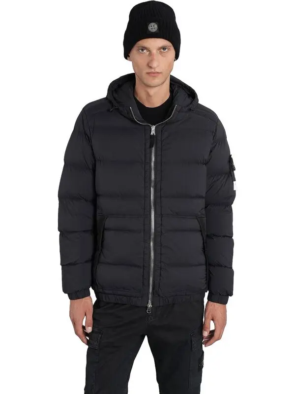 Stone Island Puffer Jacket - Black