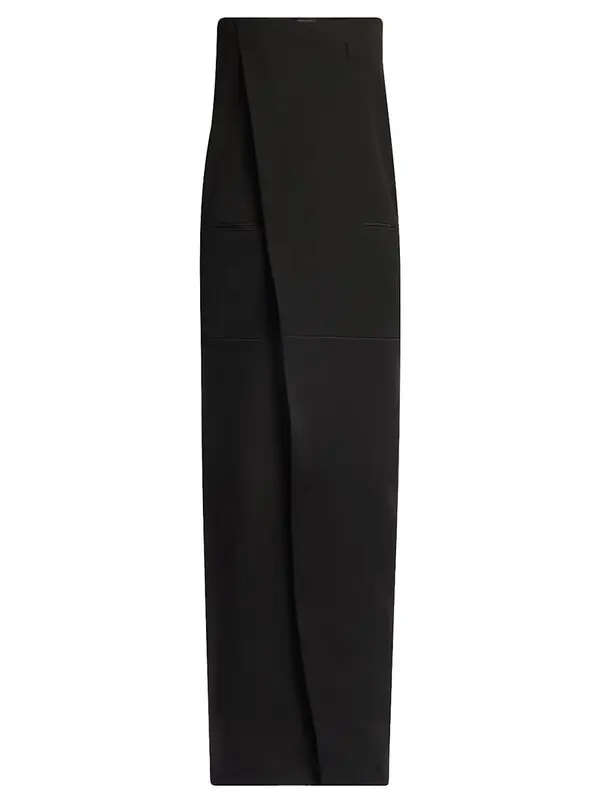 TOM FORD Strapless Column Evening Gown - Black