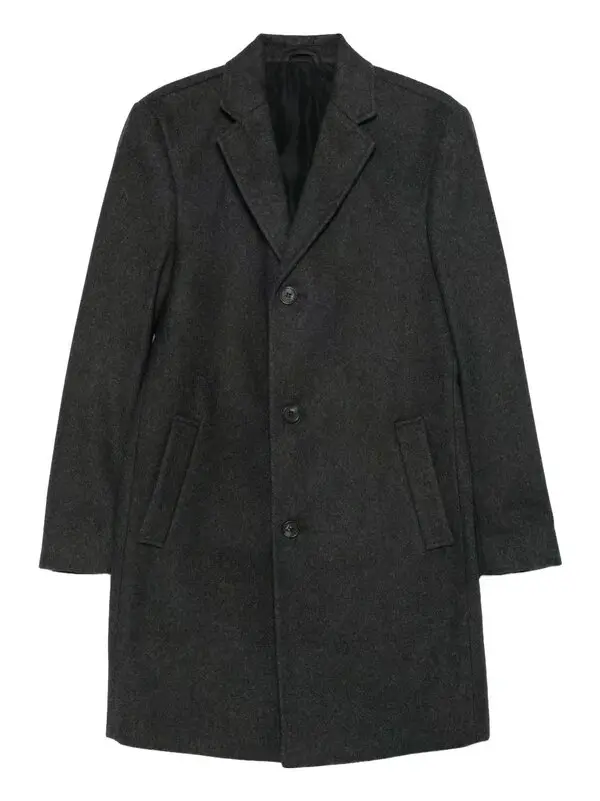Karl Lagerfeld Buttoned Coat - Grey