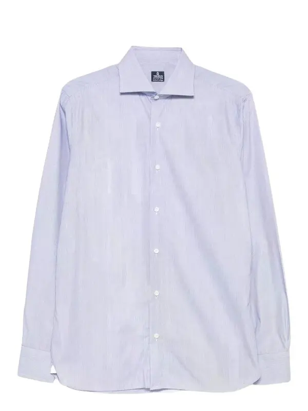 TRUZZI Striped-pattern Shirt - Blue