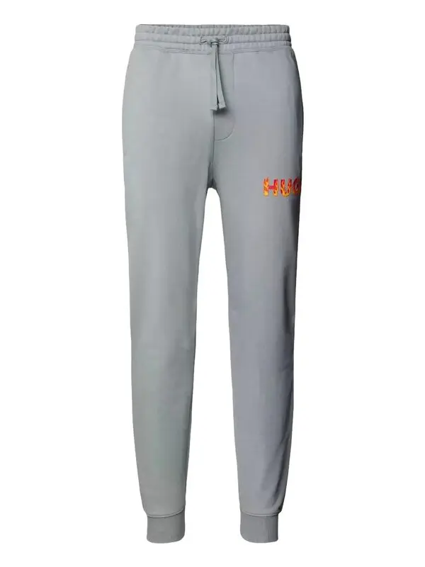 Hugo Drada Logo Track Pants - Grey