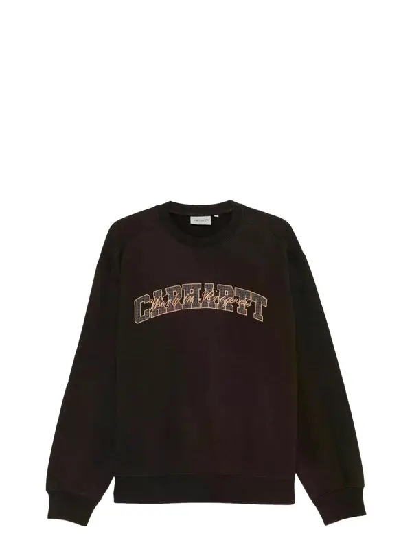 Carhartt Work In Progress Big School Crew-neck Sweatshirt - Brown