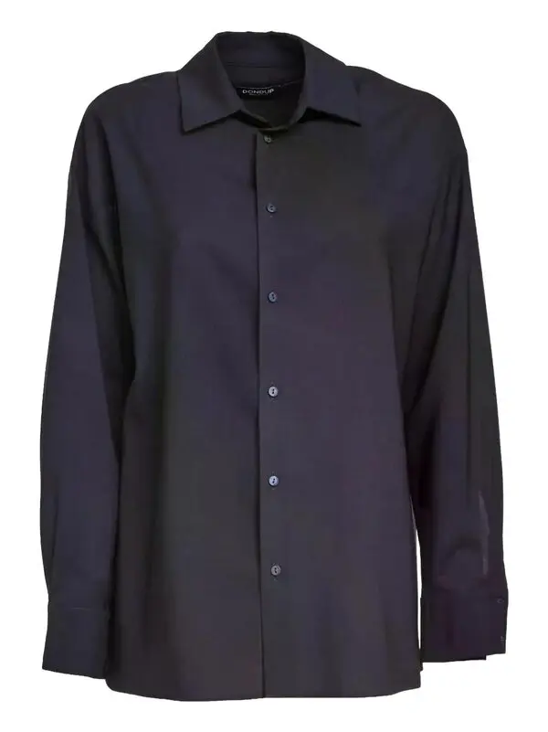 DONDUP Buttoned Shirt - Blue