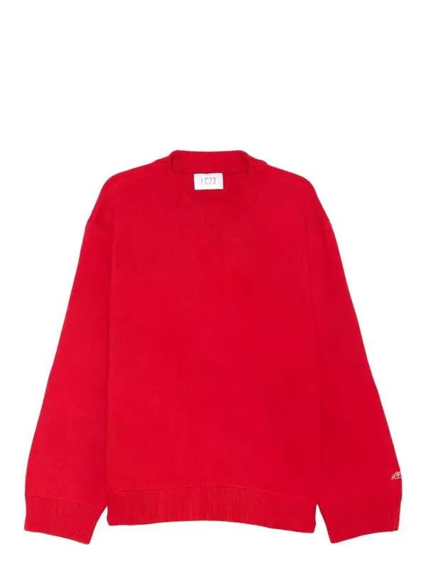 LC23 Crew Neck Sweater - Red