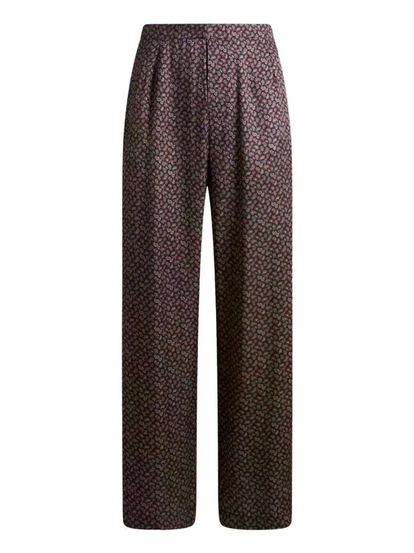 Etro Paisley Trousers - Blue