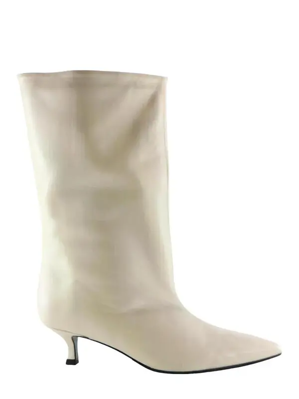 NOTABENE 40mm Greer Pointed-toe Boots - Neutrals