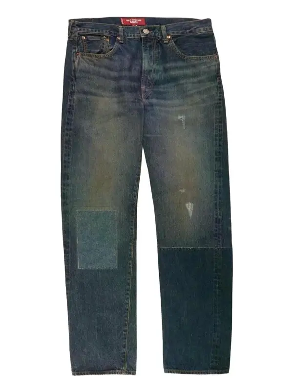 Junya Watanabe Patchwork Jeans - Blue