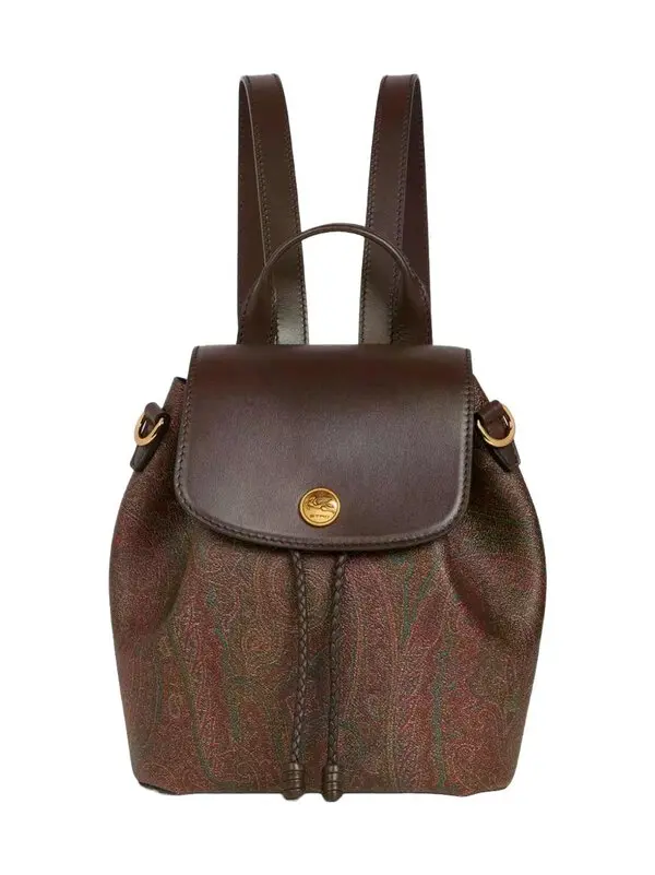 Etro Arnica Paisley Backpack - Brown
