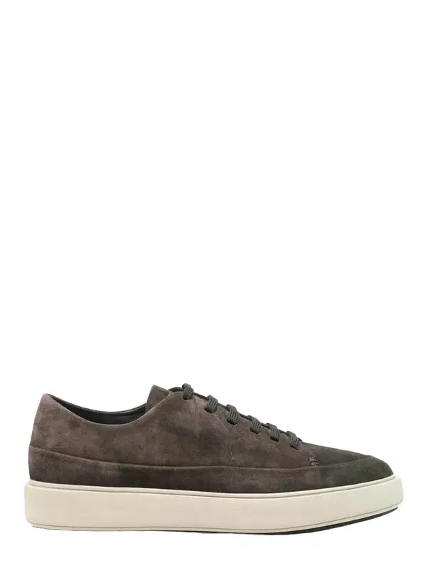 Officine Creative Release 001 Suede Sneakers - Brown