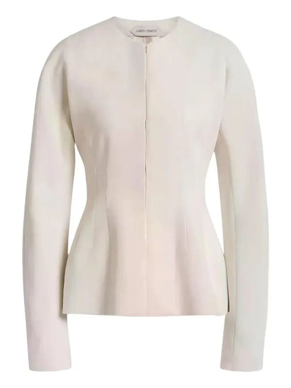 Alberta Ferretti Zip-fastening Caddy Jacket - Neutrals