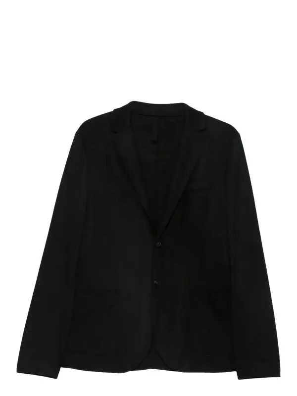 Harris Wharf London Single-breasted Blazer - Black