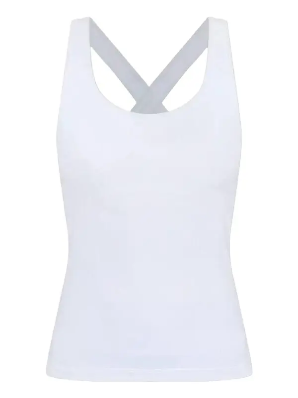 The Upside Lenny Seamless Tank Top - White