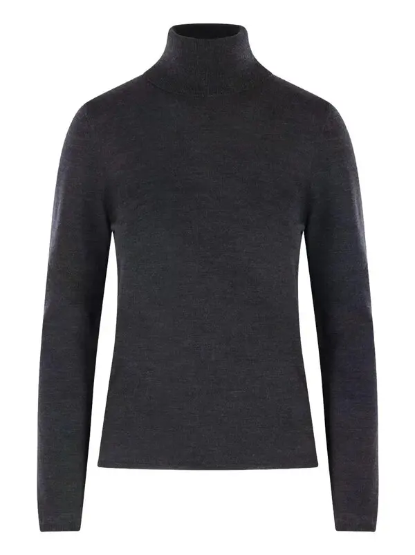 ZANONE Turtleneck Top - Grey