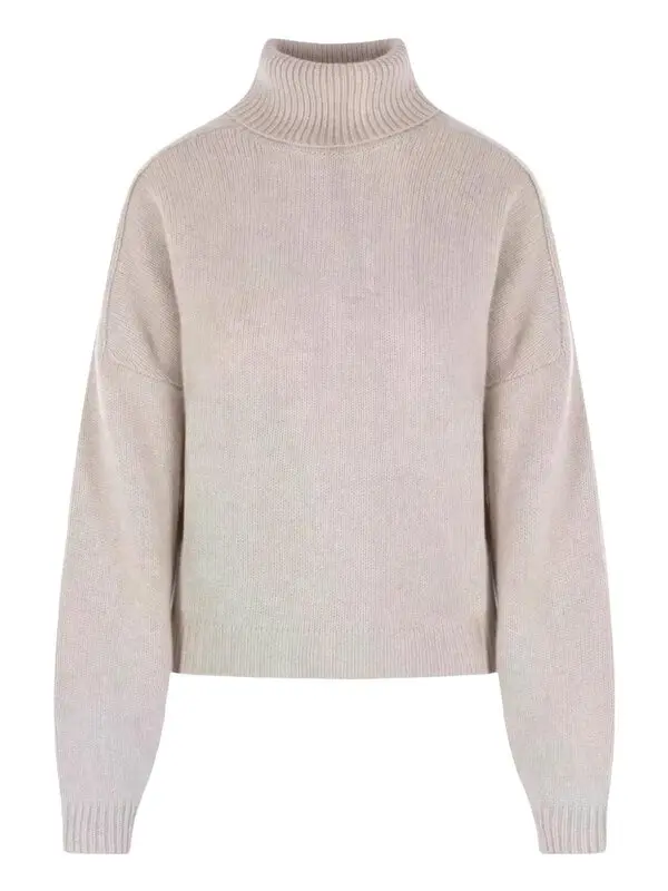 Le Kasha Cashmere Roll Neck Sweater - Neutrals