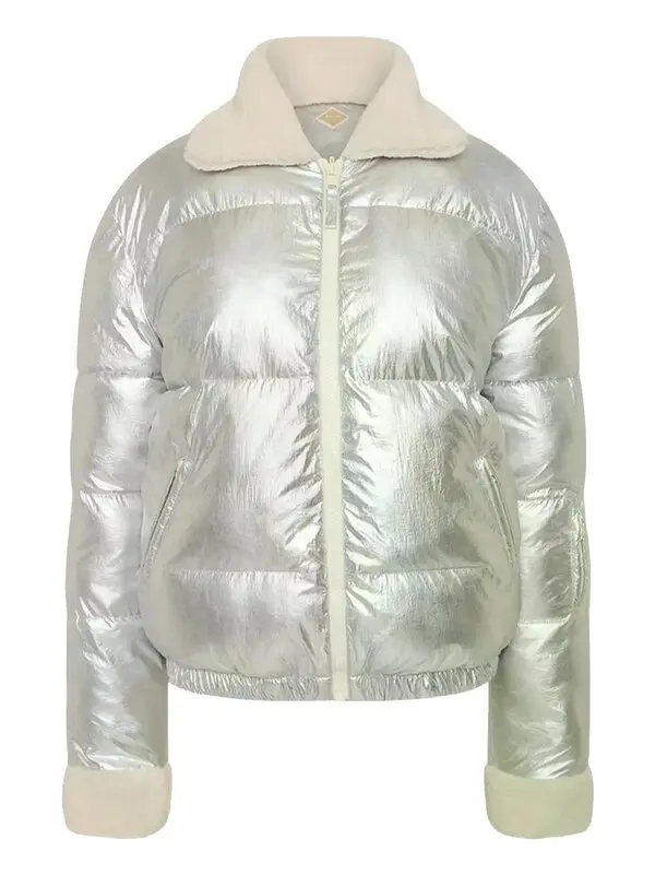 The Upside Lotti Reversible Puffer Jacket - Silver