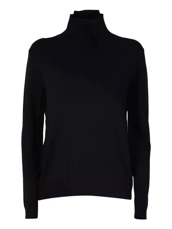 Max Mara Kiku Roll-neck Sweater - Blue