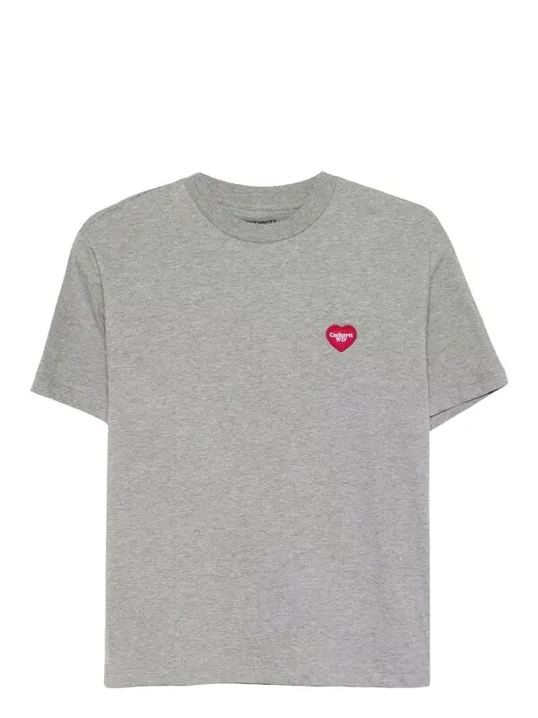 Carhartt Work In Progress Heart-patch T-shirt - Grey