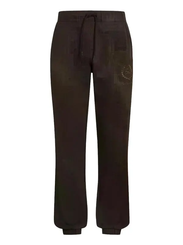 Karl Lagerfeld Logo-embroidered Pants - Brown