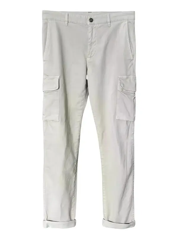 MASON'S Button-fastening Cargo Trousers - Grey