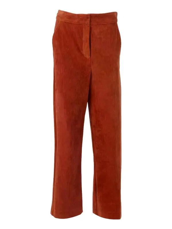 Max Mara Corduroy Trousers - Orange