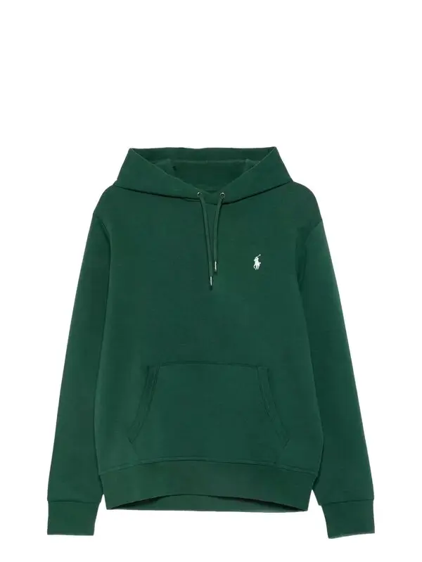 Ralph Lauren Logo-embroidered Hoodie - Green