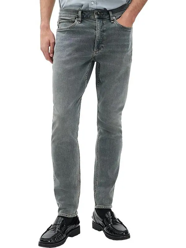Rag & Bone Fit 2 Authentic Stretch Slim Fit Jeans - Granite