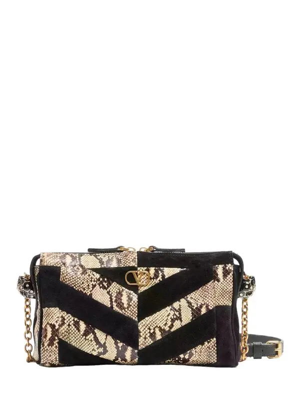 Valentino Garavani Panthea Small Crossbody Bag - Black