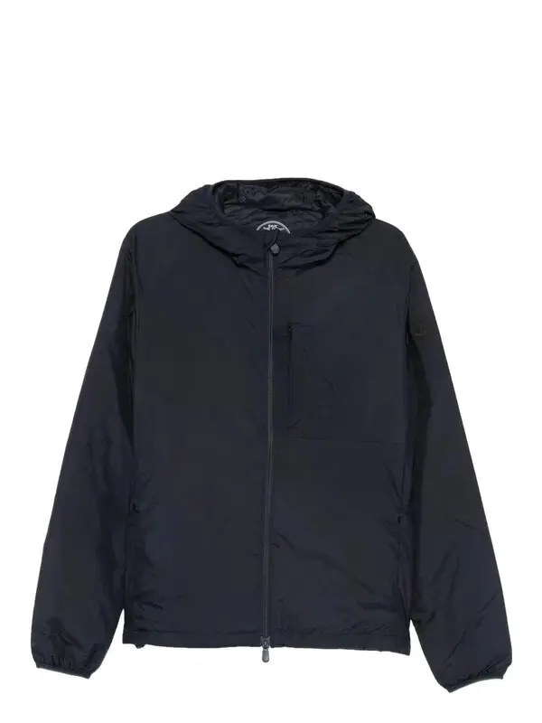 SAVE THE DUCK Hooded Zip Jacket - Blue
