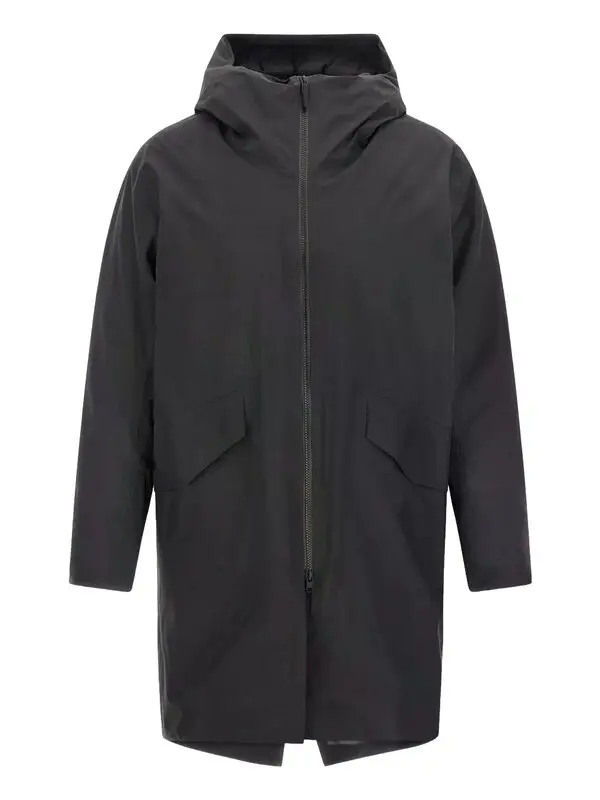 Veilance Monitor Hooded Coat - Black