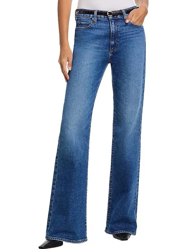 Paige Sofia Mid Rise Flare Jeans - Carver