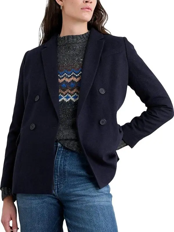 SEASALT CORNWALL Lowena Blazer - Maritime