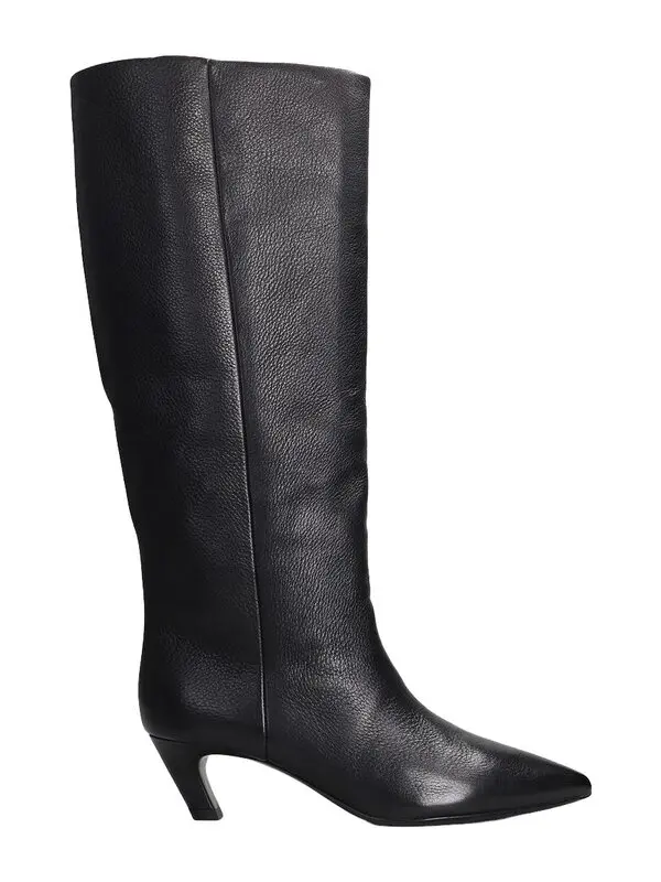 Ash Violet High-heel Boots - Black