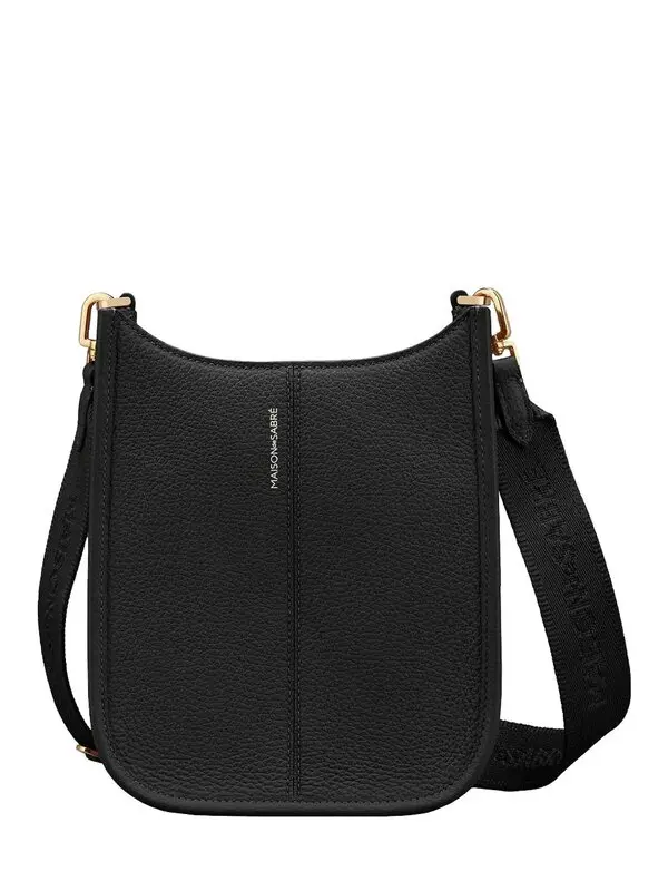 MAISON DE SABRE Saddle Leather Bag - Black