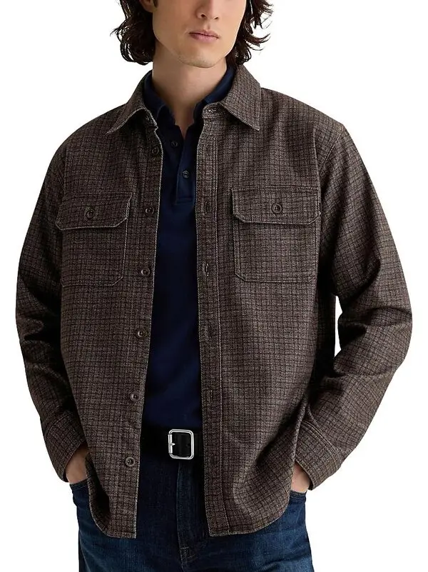Ag Wesley Relaxed Fit Utility Shirt - Tweedy