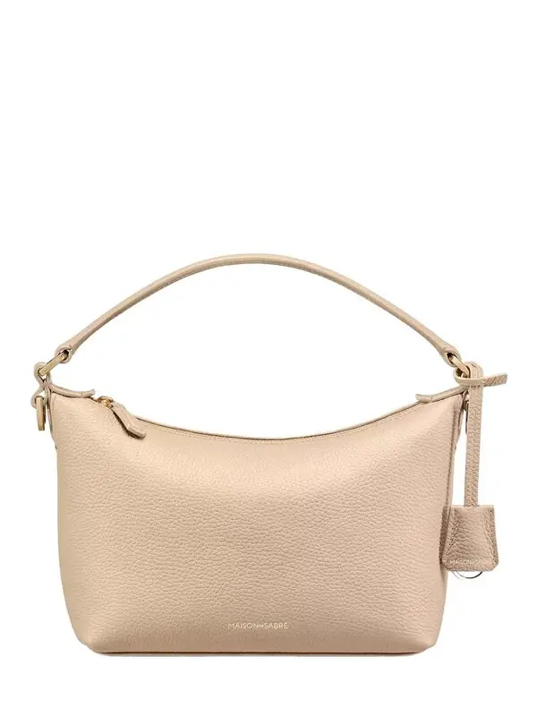 MAISON DE SABRE Leather Detachable Strap Tote Bag - Neutrals