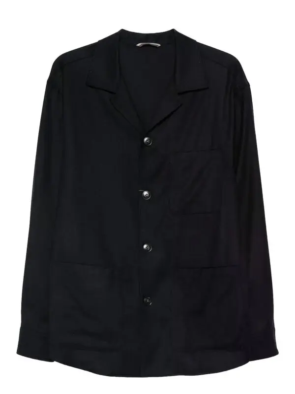 Canali Buttoned Jacket - Blue