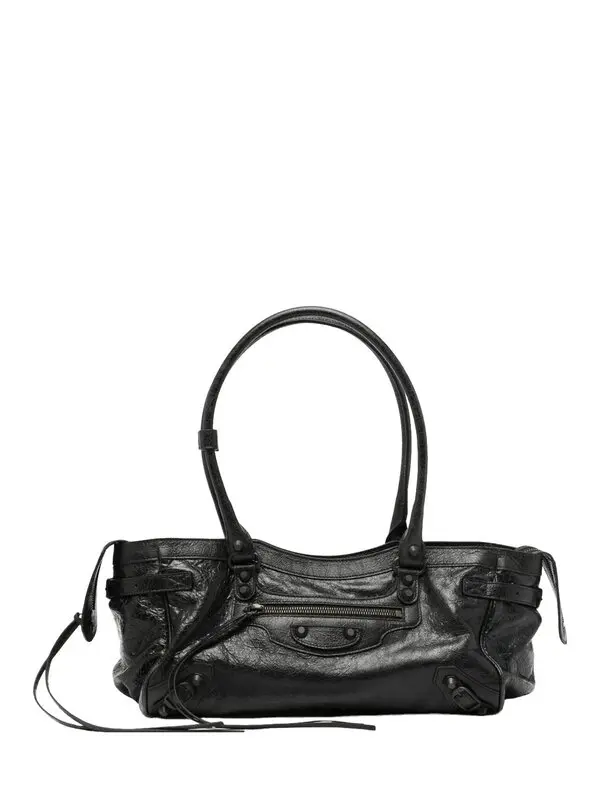 Balenciaga Le City Shoulder Bag - Black