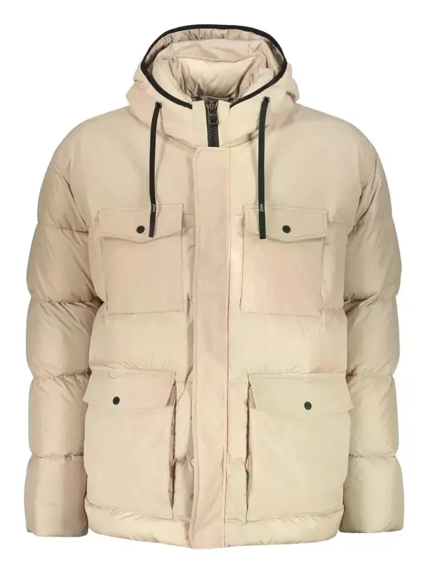 Herno Adjustable Hood Padded Jacket - Neutrals
