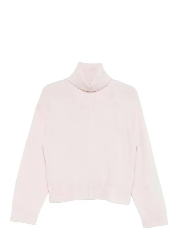 ALLUDE Roll-neck Sweater - Pink