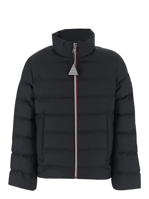 Moncler Jacket With Logo - Black