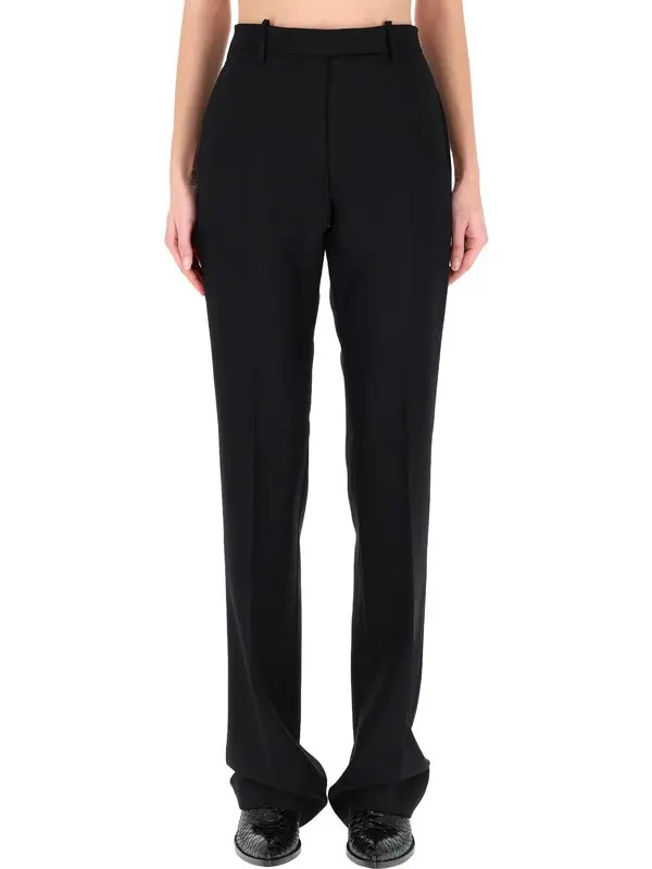 TOM FORD Tailored Straight Leg Pants - Black
