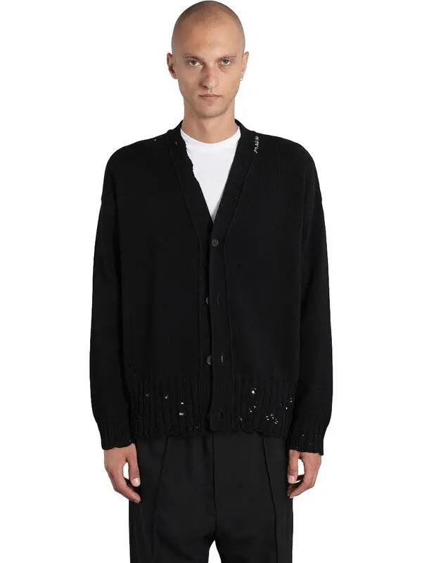 Marni Wool Cardigan - Black