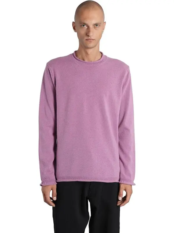Comme Des Garçons Lilla Wool Knitwear - Purple