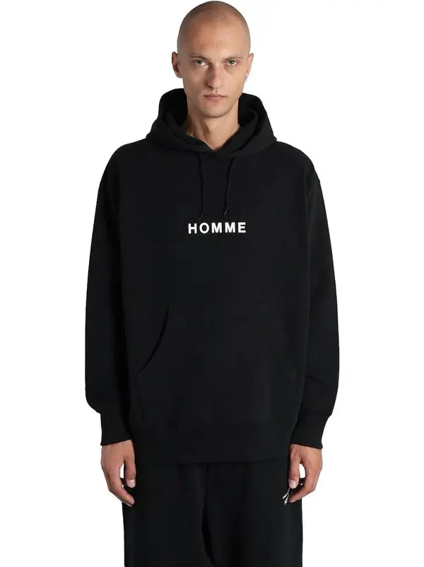 Comme Des Garçons Cotton Sweatshirt - Black